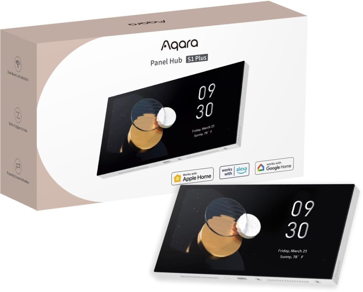 Aqara Panel Hub S1 Plus EU Biały | Panel kontrolny Smart Home | Wi-Fi ...